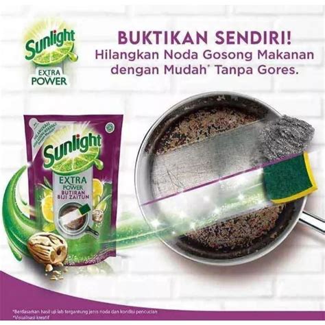 Jual Sunlight Extra Powder Biji Zaitun 85ml Shopee Indonesia