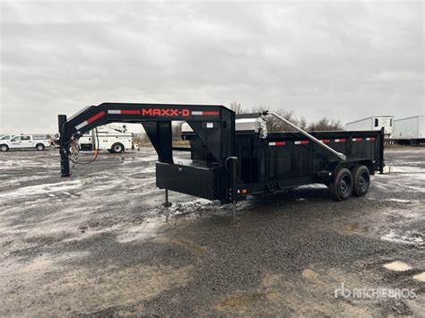 2024 Maxey Trailers 16 Ft T A Gooseneck Dump Utility Trailer Ritchie Bros Auctioneers