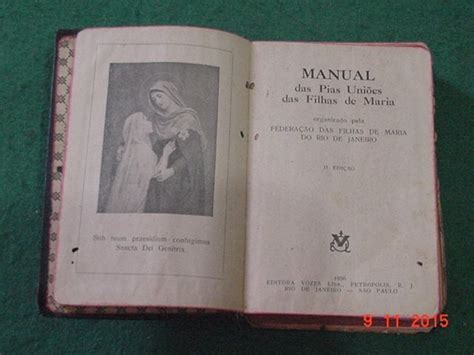 Manual Das Filhas De Maria Ano 1956 R 40 00 Em Mercado Livre