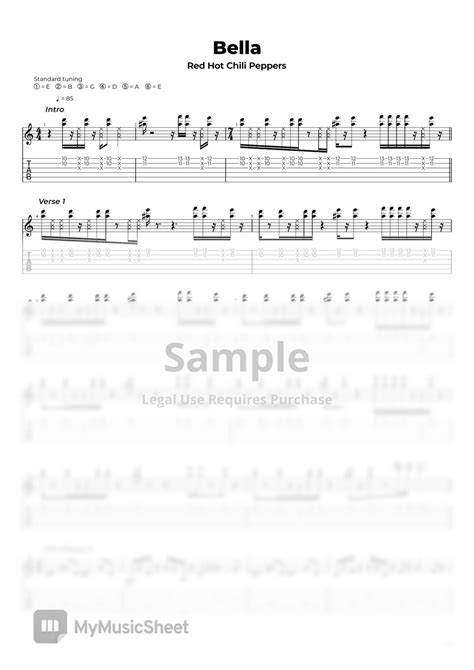 Red Hot Chili Peppers Bella Sheets By Nikola Gugoski