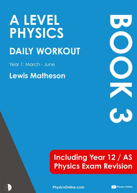 Amazon A Level Physics Daily Workout Year March To June Including Year Physics