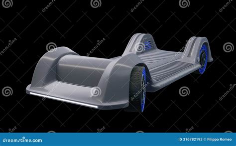 Modular Vehicle Platform Stock Illustration Illustration Of Organic