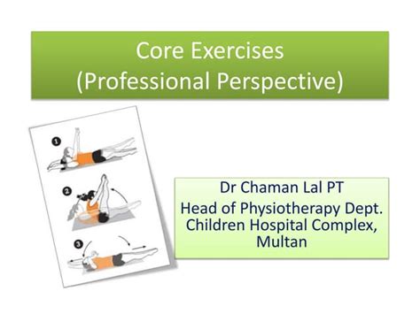 The Core Exercises By Dr Chaman Lal Pt Ppt