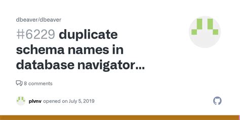 Duplicate Schema Names In Database Navigator Panel · Issue 6229