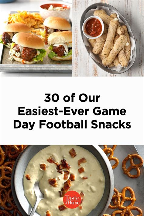 Our Easiest Ever Game Day Snacks Artofit