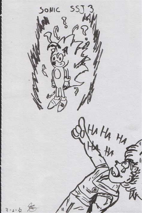 Sonic Ssj3 By Frankqueiros On Deviantart