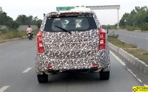 Fresh Spy Shots Of 2018 Mahindra Xuv500 Facelift Surface Online