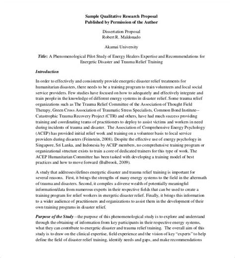 Contoh Proposal Qualitative Beinyu