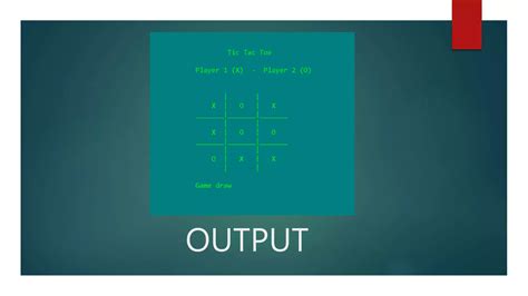 Tic Tac Toe Pptx