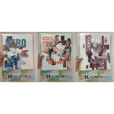 My Hero Academia Visual Board Poster Official Bandai Shopee Philippines