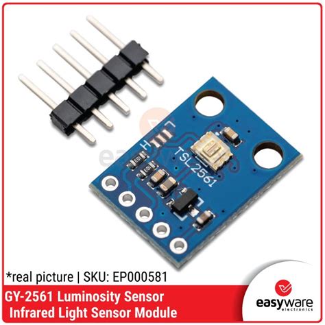 Jual GY 2561 TSL2561 Luminosity Sensor Breakout Infrared Light Sensor