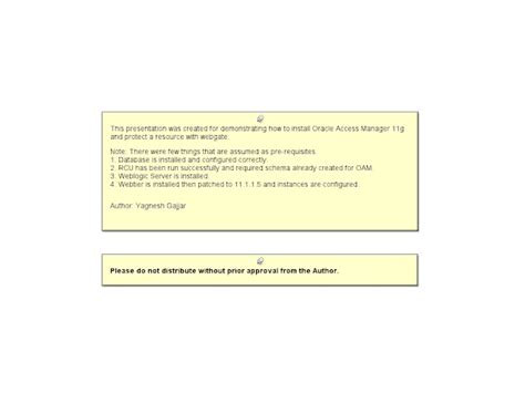 Oracle Access Management How To Configure Oam 11g Server And Configure 10g 11g Webgates