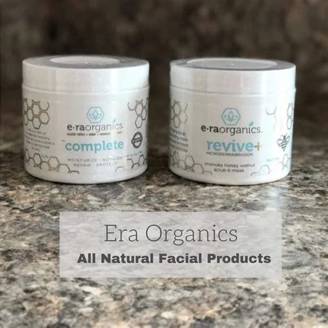 Era Organics All Natural Facial Products Saving You Dinero