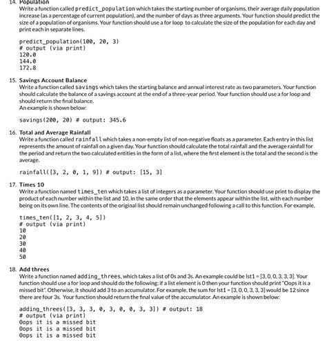 Solved Code The Following Using Python Idle And Be Sure Not