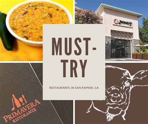 Must Try Restaurants In San Ramon California Rama Mehra Team