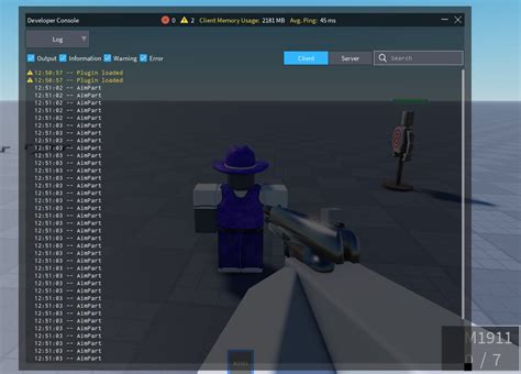 Trouble With Viewmodel Aim Down Sights Function Scripting Support Developer Forum Roblox