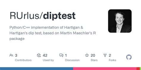 GitHub RUrlus Diptest Python C Implementation Of Hartigan Hartigan S Dip Test Based On