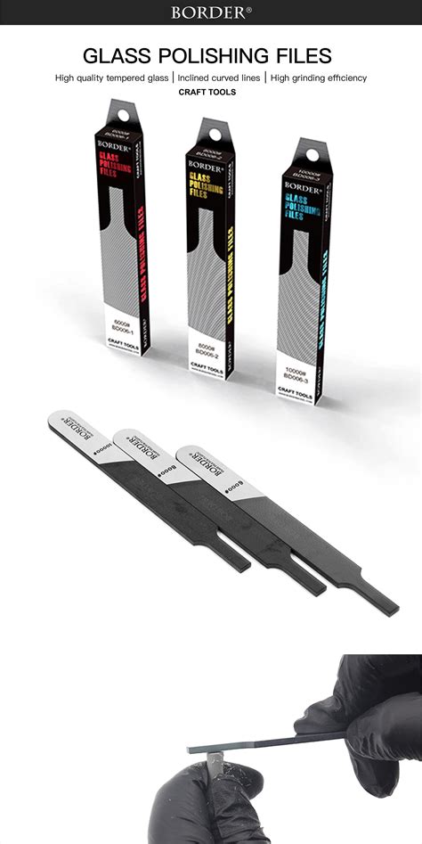 Border Model Glass Polishing Files 6000 Gap Games