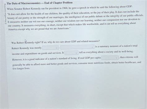 Solved The Data Of Macroeconomics End Of Chapter Chegg Com