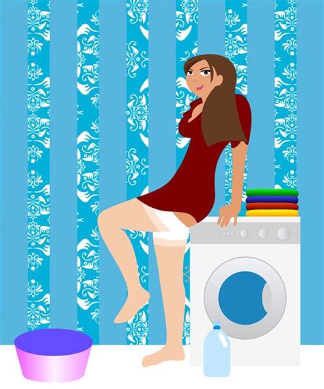 Ama De Casa De Sexo Femenino Hermoso Descargar Vector