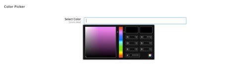 Add Color Picker On Store Configuration In Magento Devhooks