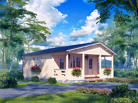 Drewniany Domek Letniskowy Weekend Ii M Erli Pl