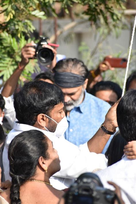 In Pics Chiranjeevi And Ram Charan At Flag Hoisting
