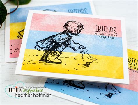 simple colorblock stamping unity blog