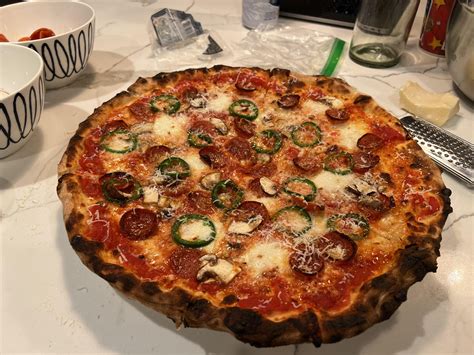 My First Try With A Home Pizza Oven Rpizza
