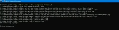 Comment Copier Des Fichiers En Invite De Commandes Cmd