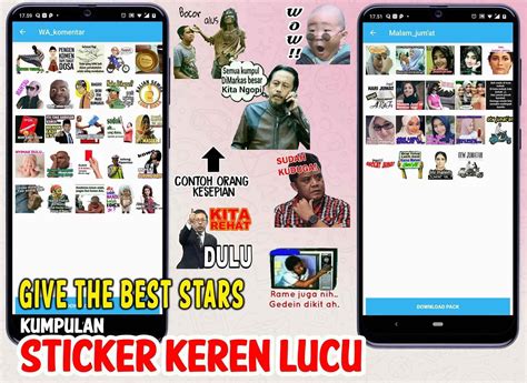 50+ Kumpulan Stiker Whatsapp Lucu, Info Penting!