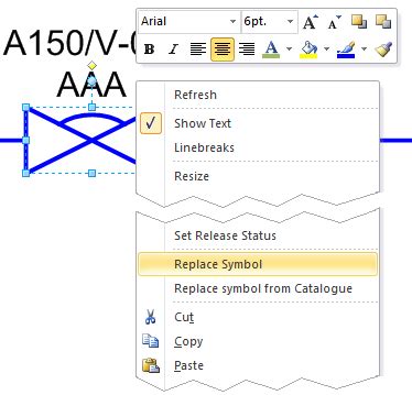 Replacing Symbols With Updating Attributes According To Master