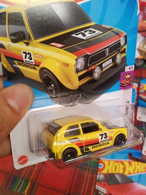Hot Wheels 73 Honda Civic Custom And 92 Honda Civic Eg Diecast Hobbies