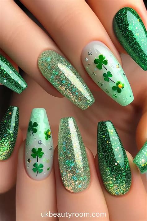 St Patricks Day Nails Artofit