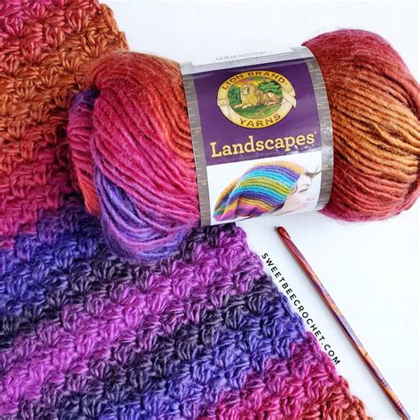 2341 Crochet Afghan Patterns Using Lion Brand Mandala Yarn Free Kinitting Patterns