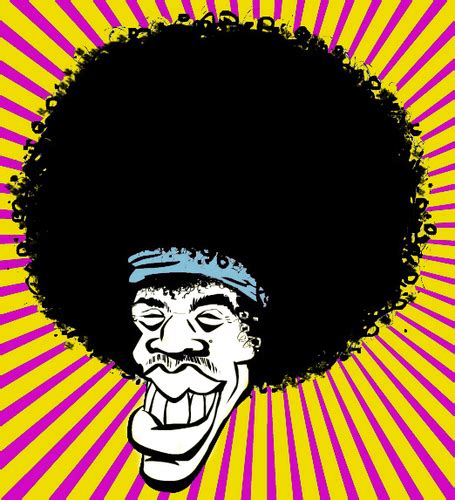 Jimihendrix By Cosmicomix Media And Culture Cartoon Toonpool