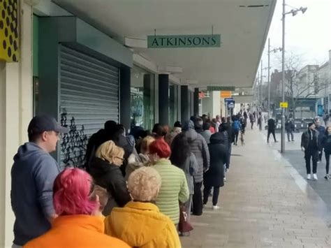 Atkinsons Sheffield Shoppers Queue Sheffield Online