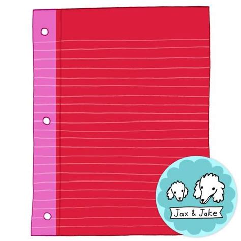 Hand Drawn Lined Paper Clipart Notebook Note Paper Page Clip Art PNG