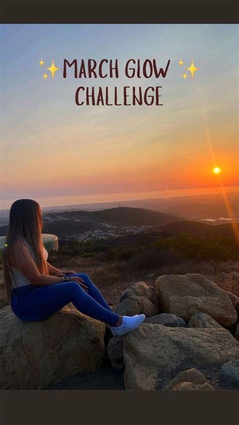 New Month Glow Challenge Day Challenge To Becoming That Girl Healthy Habit Changes Girl