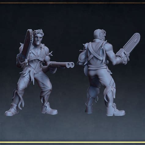 3d Printable Ash By Roleplaying And Miniatures