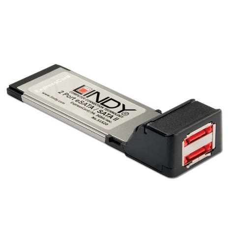 Esata Ii Card 2 Port Expresscard34 Lindy Uk