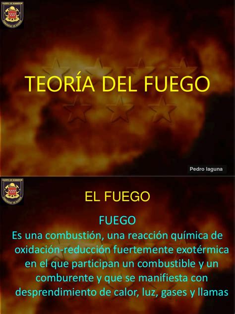 Teoria Del Fuego 2016 Pdf Combustión Combustibles