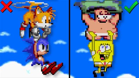 Sonic 2 Spongebob Heroes Youtube