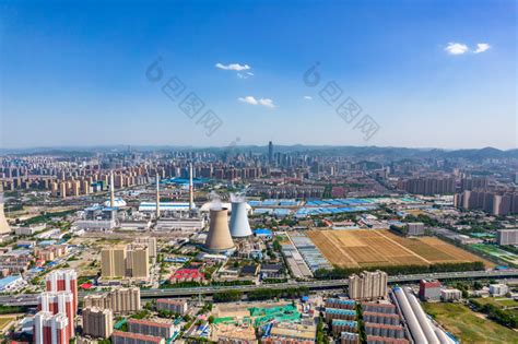 山东济南城市风光航拍图片 包图网企业站