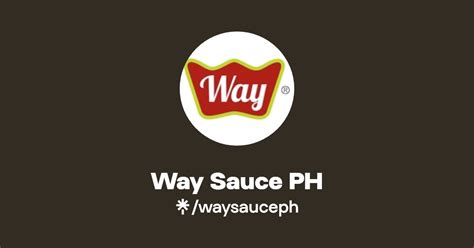Way Sauce Ph Facebook Tiktok Linktree