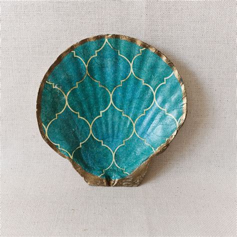 Clam Shell Dish Decoupage Suidpunt Marketplace