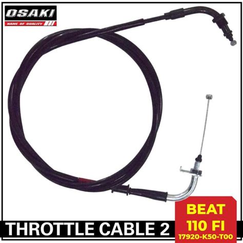BEAT Fi THROTTLE CABLE Osaki Lazada PH