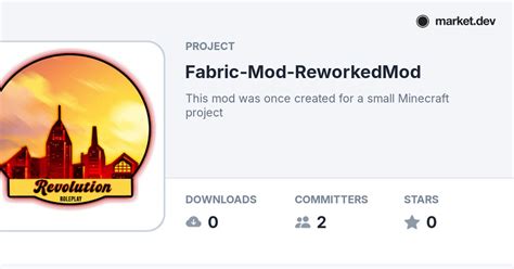 Fabric Mod Reworkedmod Ecosystem Directory Marketdev