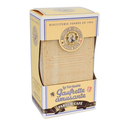 Gaufrettes amusantes café Chuques du Nord