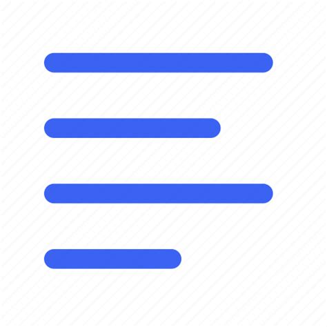 Essential Web App Ux Interface Text Align Icon Download On Iconfinder